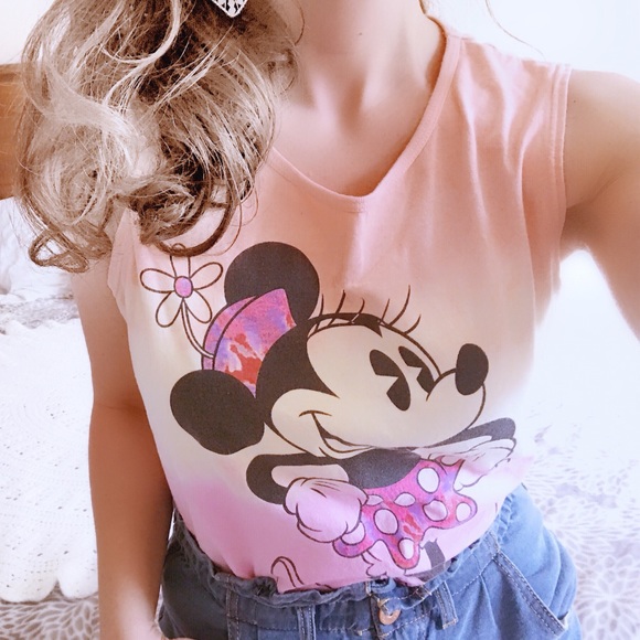 Disney | Tops | Minnie Mouse Muscle T | Poshmark